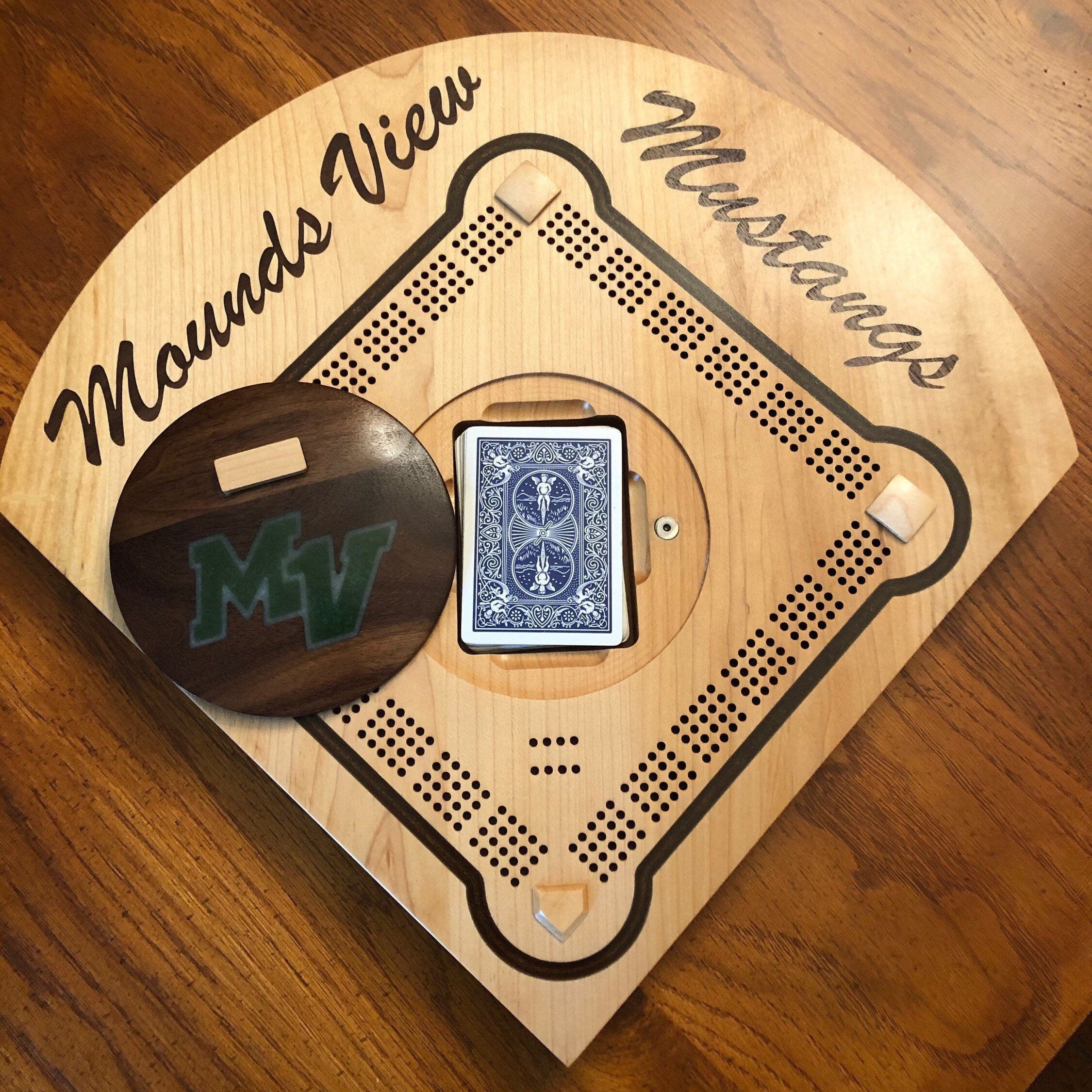Cribbage Board | Custom Corporate, Wedding, Coaches Gifts, Team Logos ...